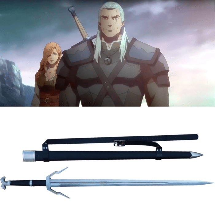 THE WITCHER 3 WILD HUNTER GERALT DI RIVIA metalni mač 116 cm - Anime Shop